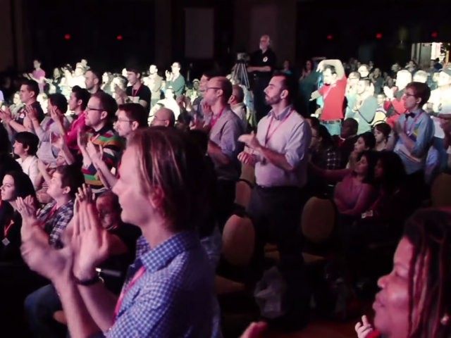 Massive LGBT Conference Tells Attendees: 'Please Let Everyone Pee in Peace'