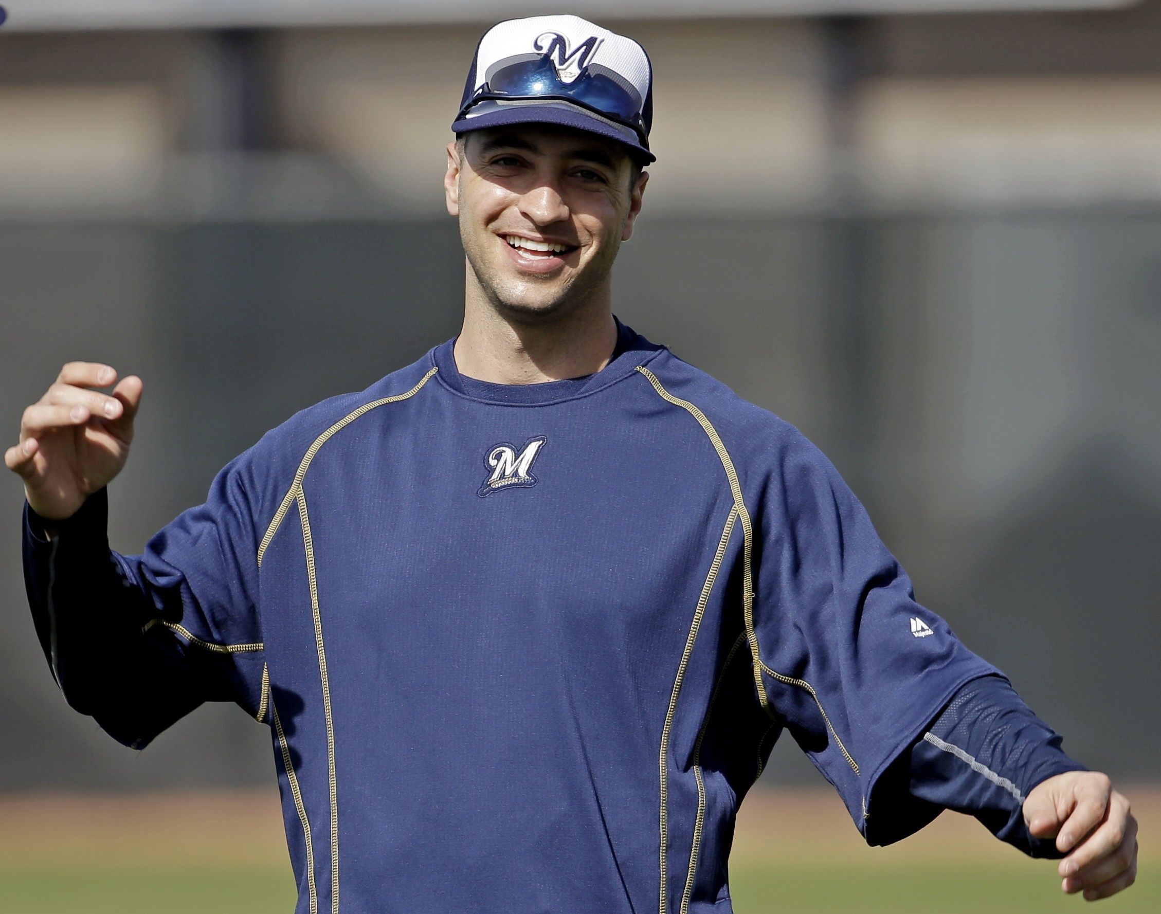 Ryan Braun Singles But Records an O-Fer in Box Score
