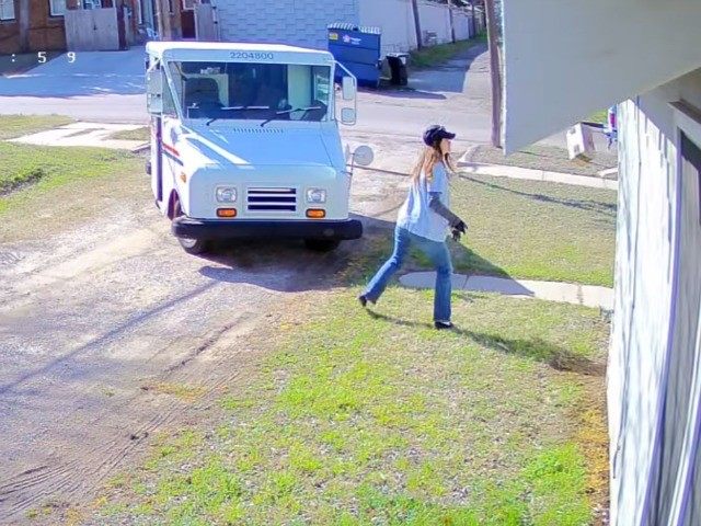USPS Driver Throws Package, Runs a Lap Around Van