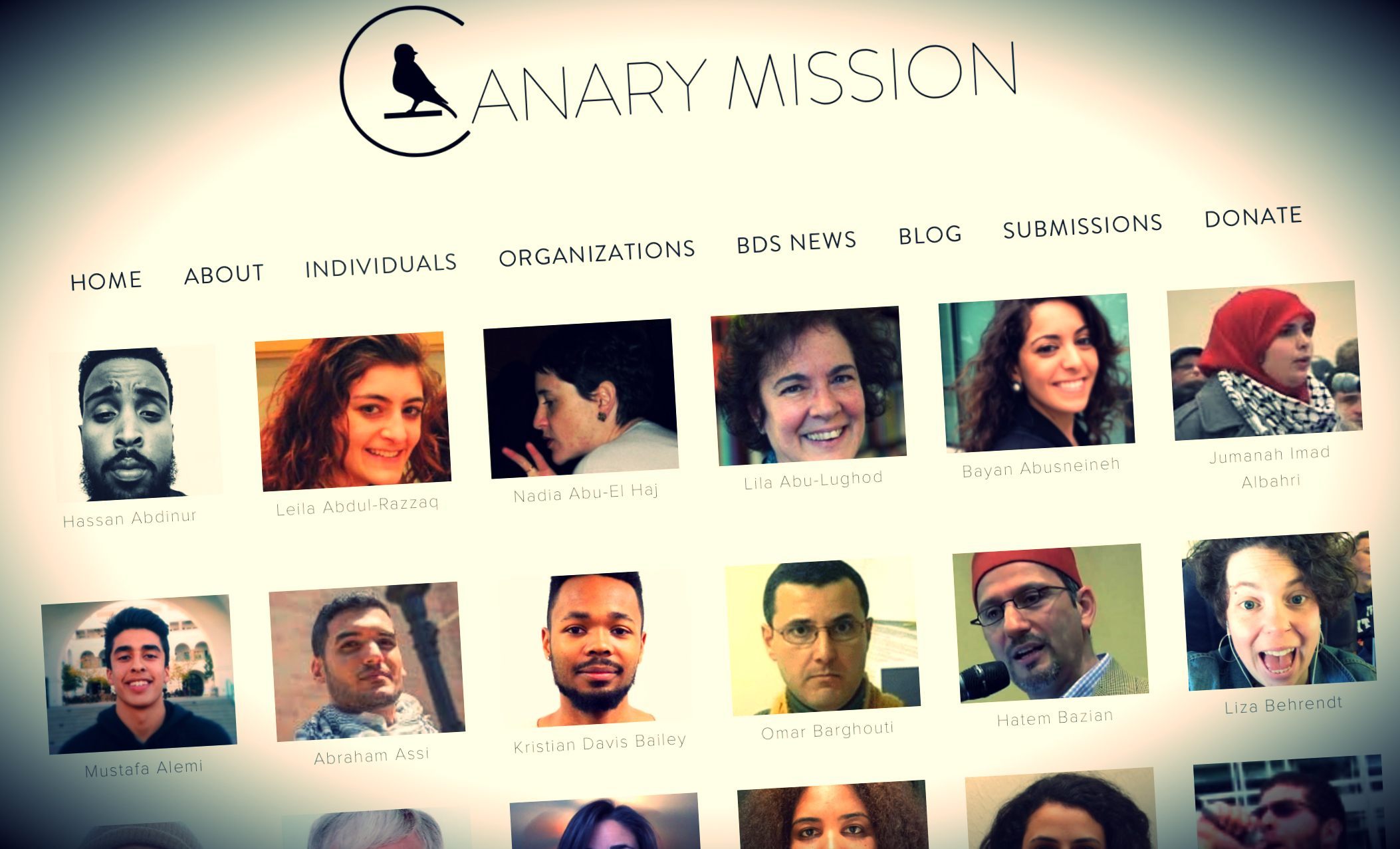 They Don't Like it Up 'Em: Canary Mission Website Gives Hard-Left a ...