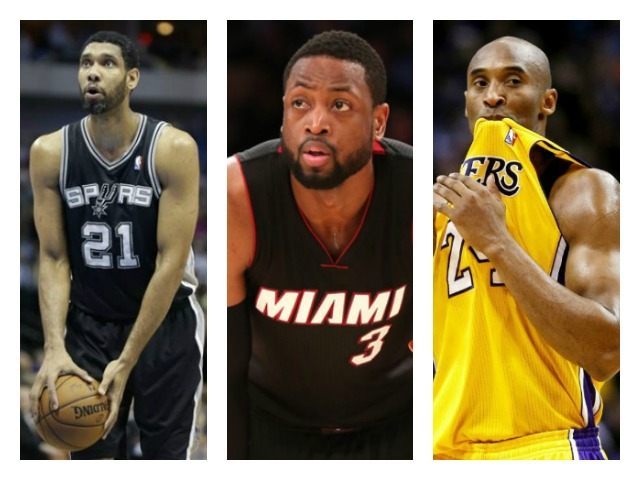 End of an Era: No Duncan, Wade, or Kobe in NBA Finals
