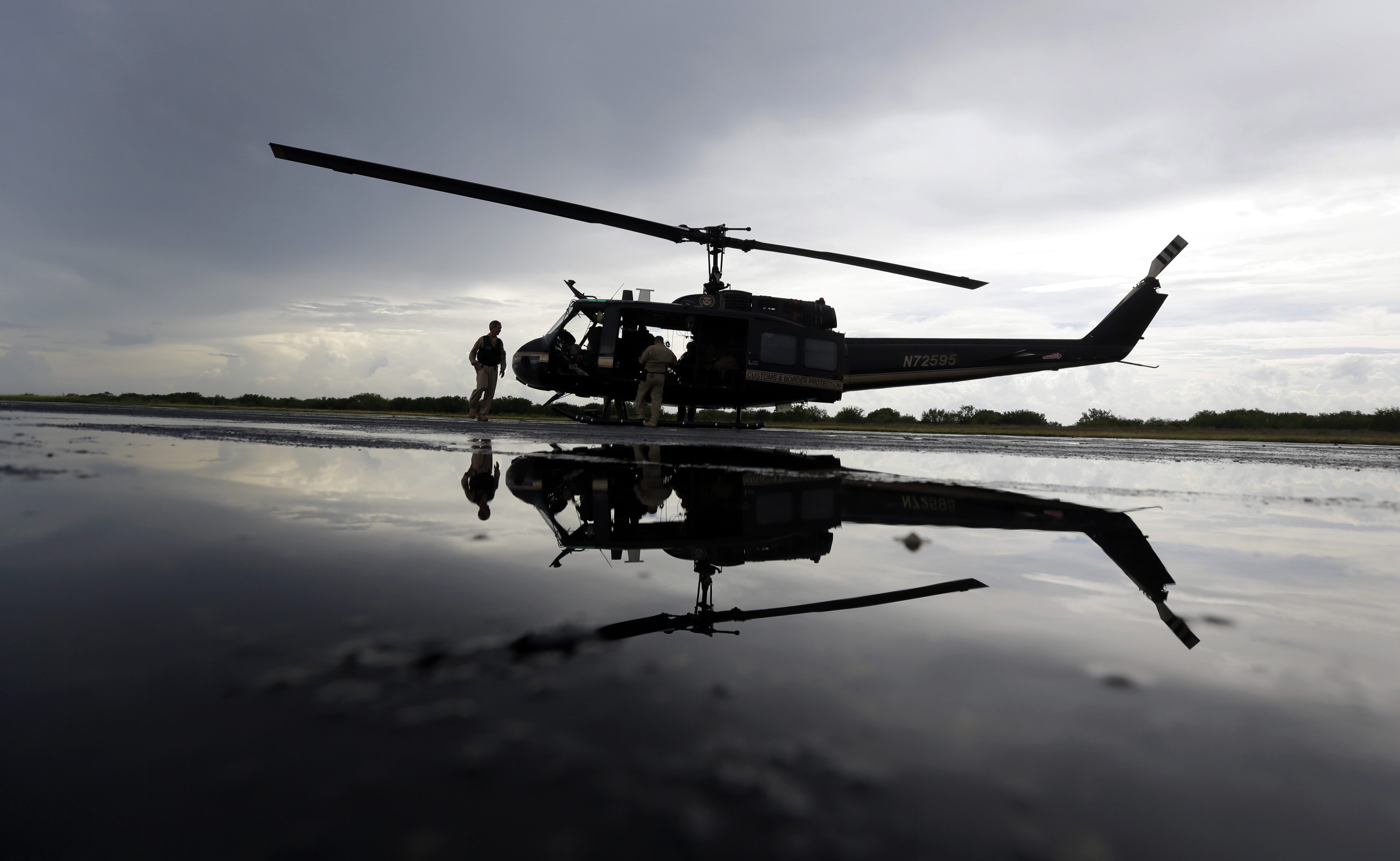 Congressional Leaders Arrive in Laredo over Downed Chopper