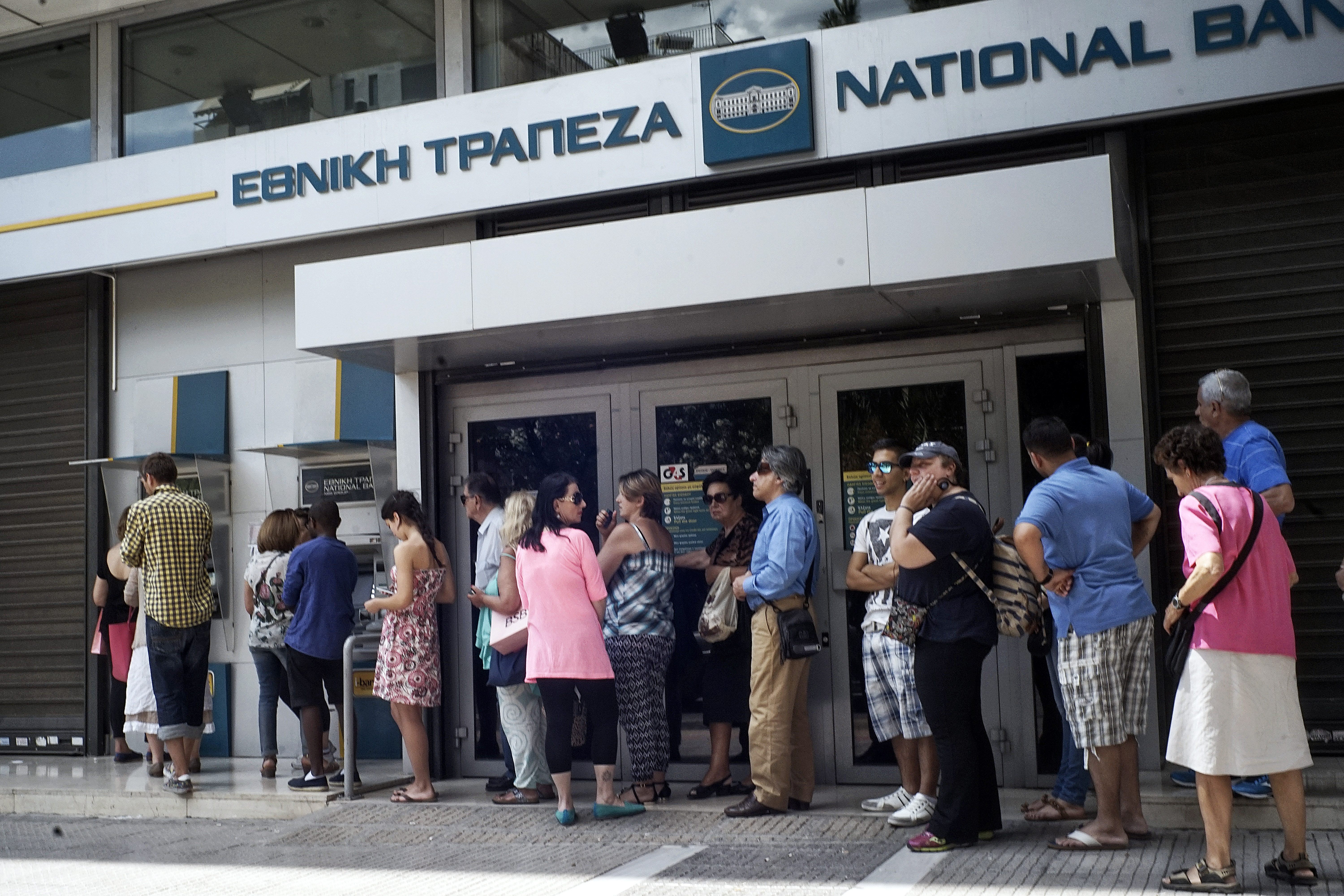 Greece Update: Run On Banks Risks Leaving Them Cashless