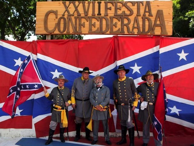 Brazilian Town Proudly Flies the Confederate Battle Flag