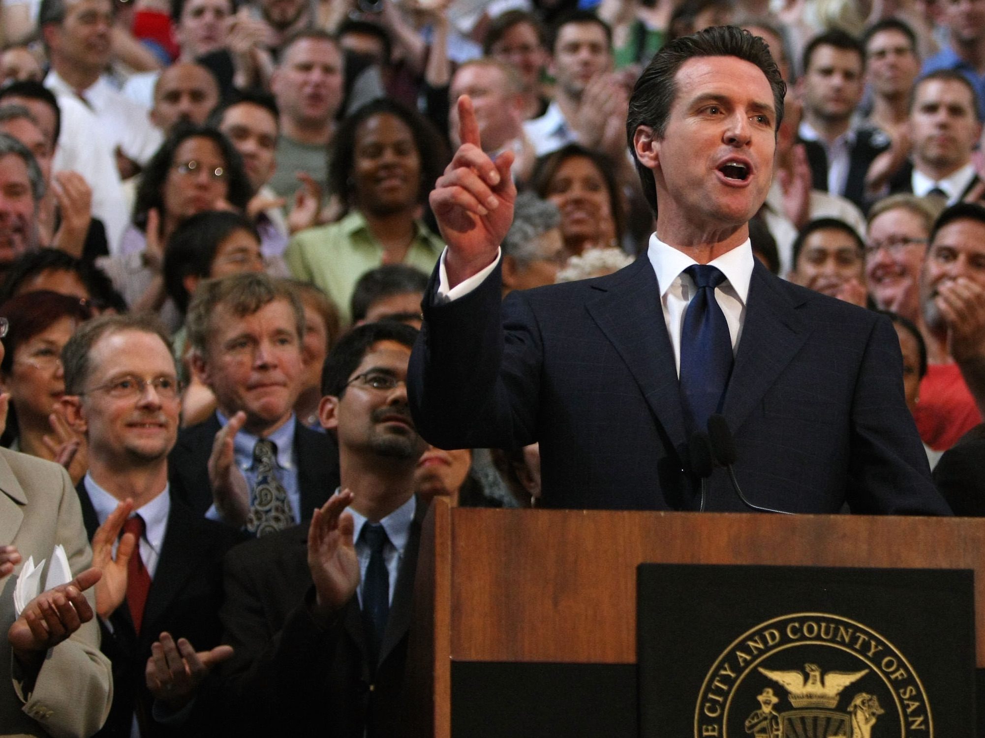 Gavin Newsom Putting Gun Control Before Pot