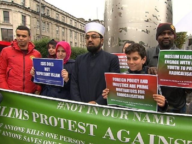 'Irish Muslims' Held Protest Against the Islamic State - But Nobody Came