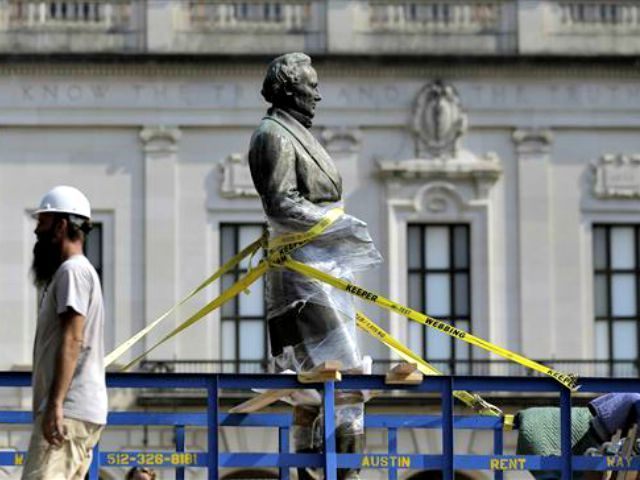Statue of Jefferson Davis Banished from UT Campus