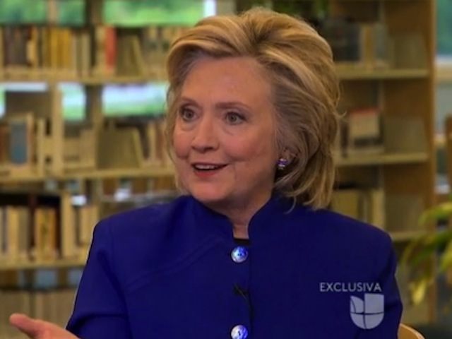 Hillary to Univision: I Will Get GOP-Led Congress to Make the Rich 'Pay ...