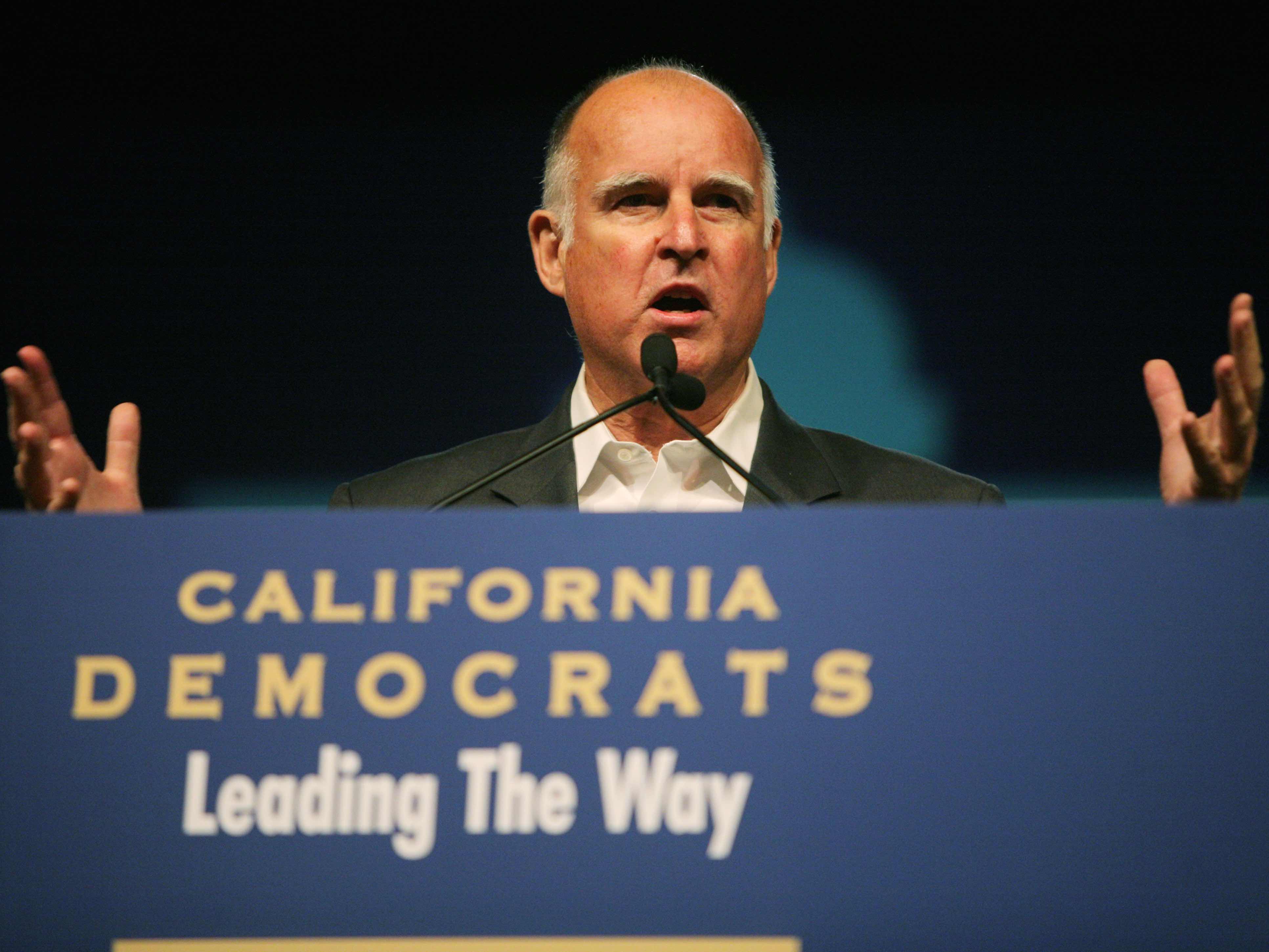 Jerry Brown Vows to 'Change..Our Industrial Economy'