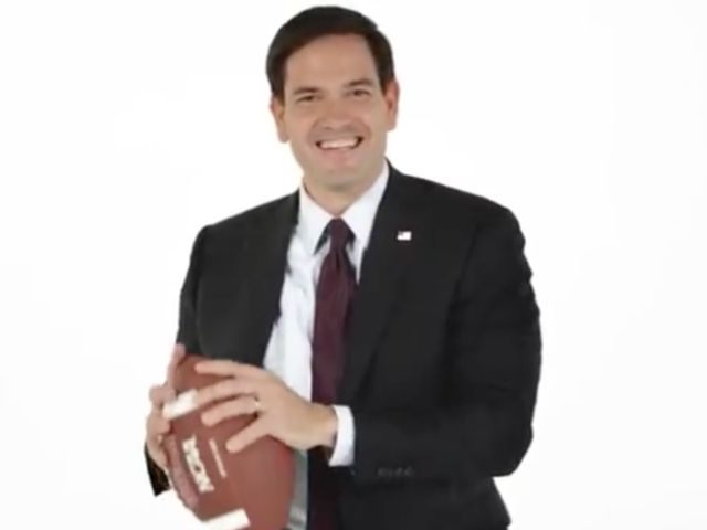 Marco Rubio Returns To The Water Joke In Football Video