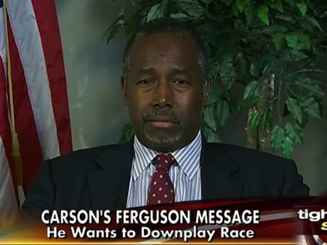 Carson: GOP Has GOP 'Neglected' African-American Communities