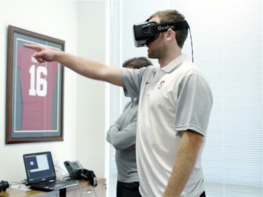 Watch: Stanford Football Team Uses Virtual Reality to Prepare QBs for ...