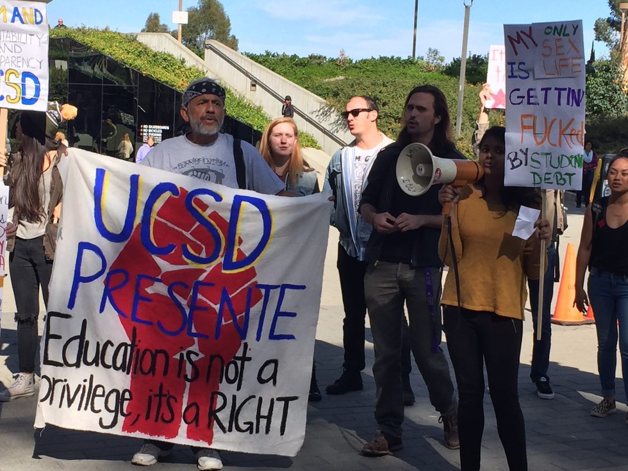 Occupy Returns to UCSD in 'Million Student March'