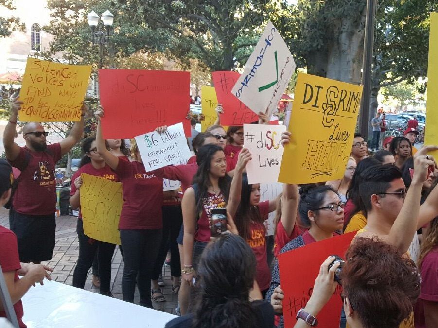 USC Caves to Protests; $200k for 'Diversity'