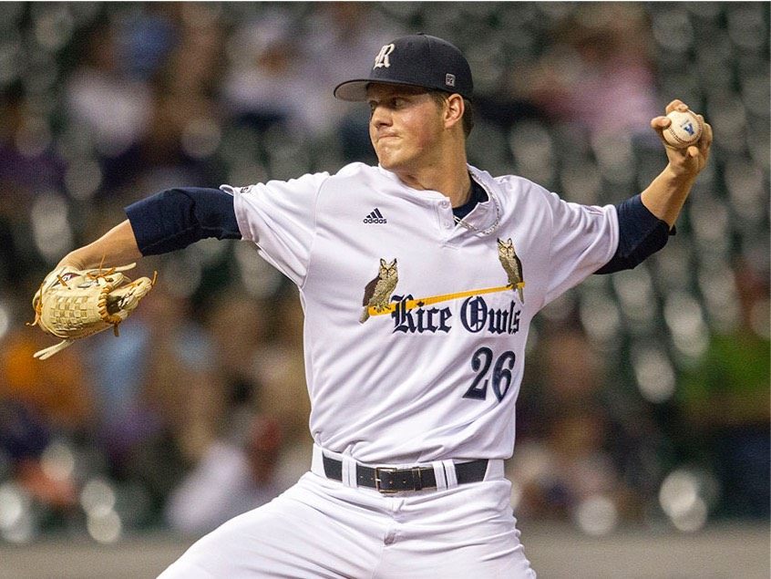 Watch: Rice's Blake Fox Introduces New, Sneaky Pickoff Move