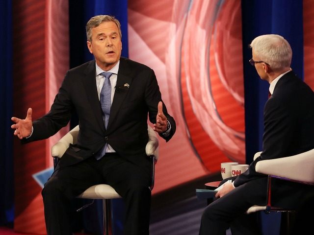 'Act of Love': Jeb Bush Speaks Spanish to Anderson Cooper During CNN ...