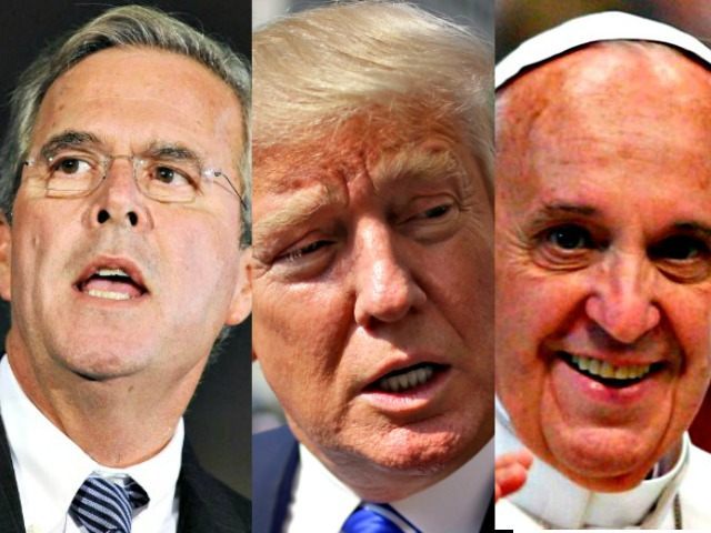 Donald Trump Attacks Jeb Bush & the Pope, Says WSJ 'Weak on Immigration'