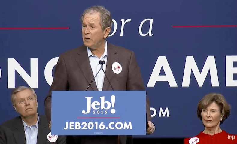 George W. Bush Rises Above the Fray, Promotes Optimistic Message in ...