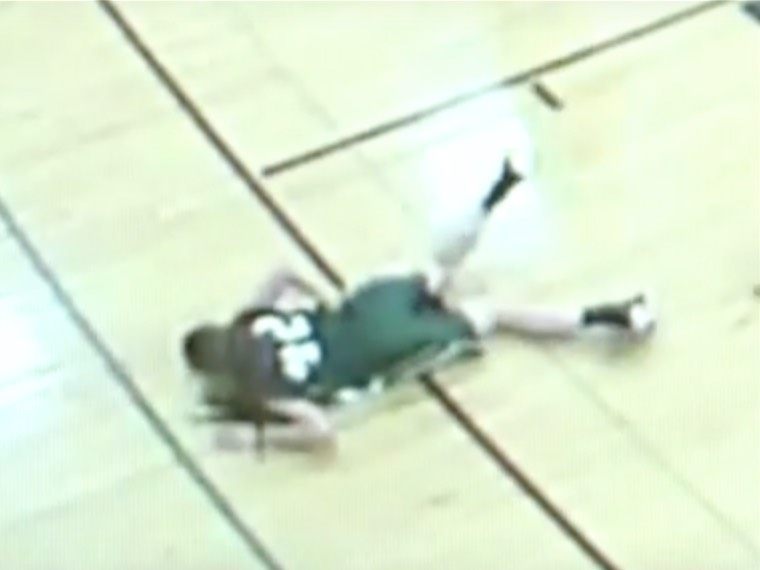 Wisconsin Teen Impaled by Basketball Court