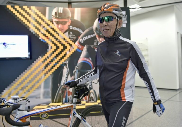 Taiwan's octogenarian bike pioneer on pedal power mission - Breitbart