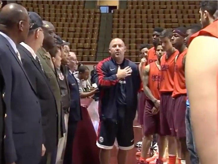 Watch: Virginia Tech Basketball Coach Teaches Players to Respect the ...