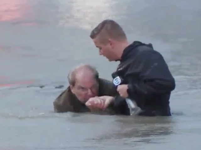Texas Reporter Saves Flood Victim Trapped in High Water