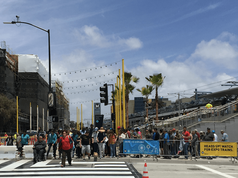 Los Angeles Metro Opens New Light Rail to the Ocean