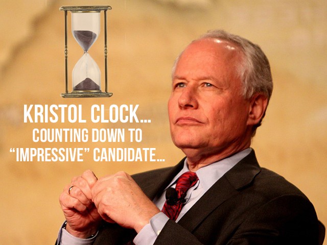Countdown Clock to 'Impressive' Kristol Candidate