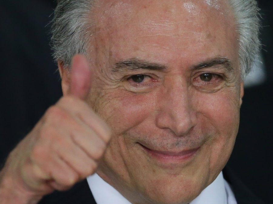 Brazil's Temer Vows 'National Salvation' in Speech