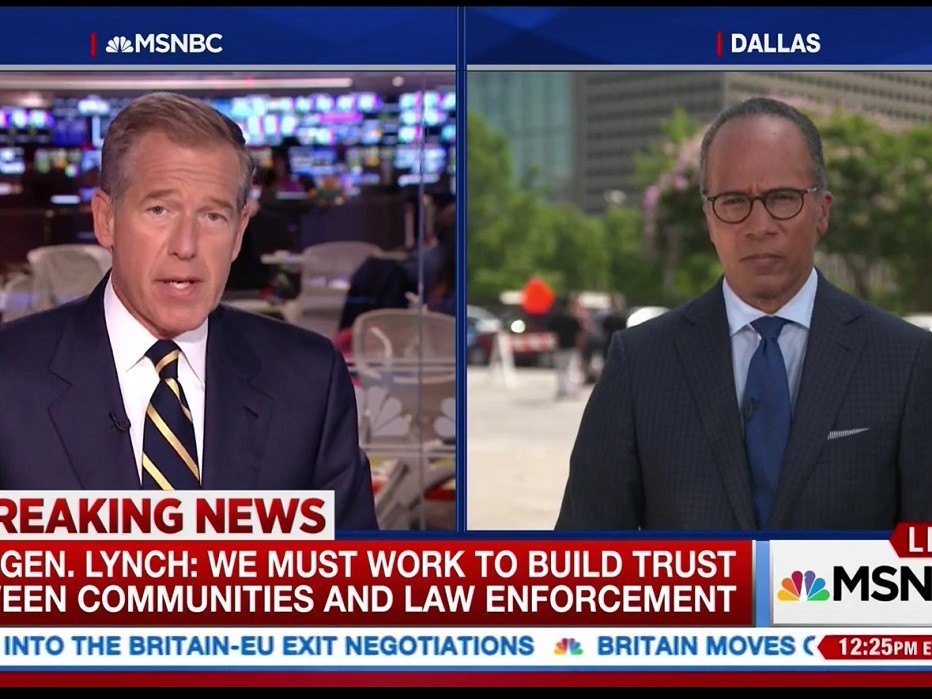 Watch: Brian Williams Links Dallas Shooting to 1963 JFK Assassination ...