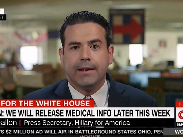 Clinton Spox Fallon: Clinton Pneumonia 'Not Contagious,' Mook 'Probably ...