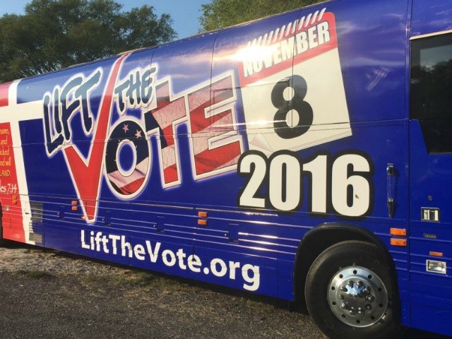 'Lift the Vote' Launches Evangelical Christian Bus Tour from Nashville
