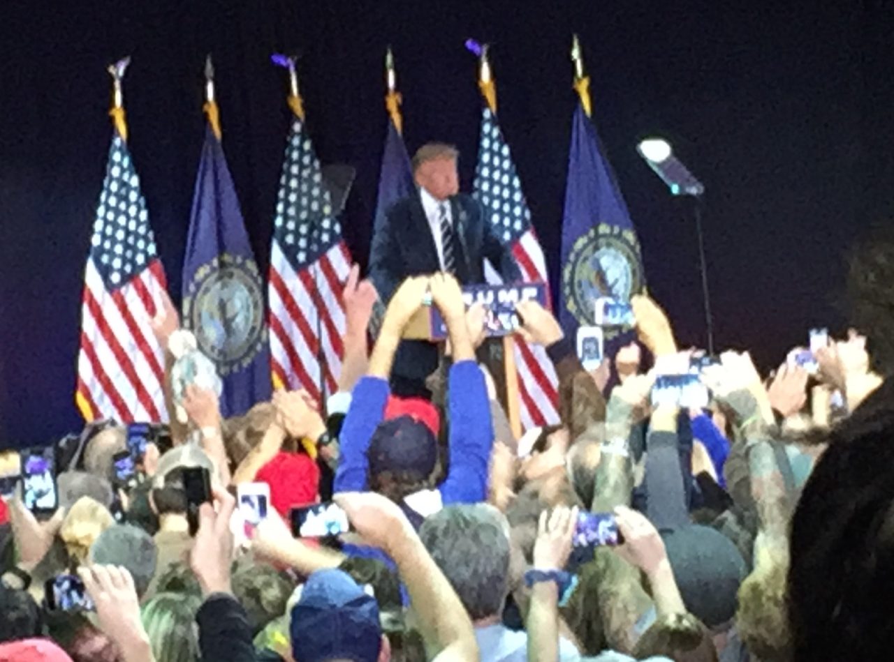 WATCH: Trump Tells NH Rally FBI Re-opening Hillary Clinton Case