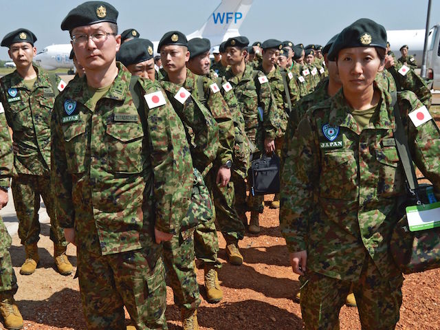 Japanese Peacekeepers Arrive in South Sudan with Mandate to Use Force