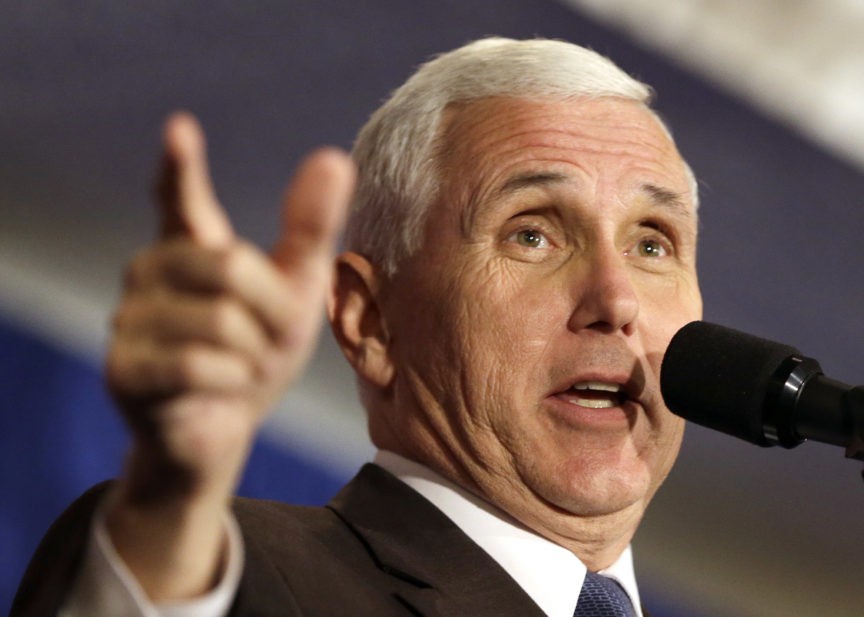 The Latest: Pence suggests he's not happy about Comey letter - Breitbart