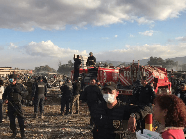 Dozens Killed in Mexican Fireworks Market Explosion