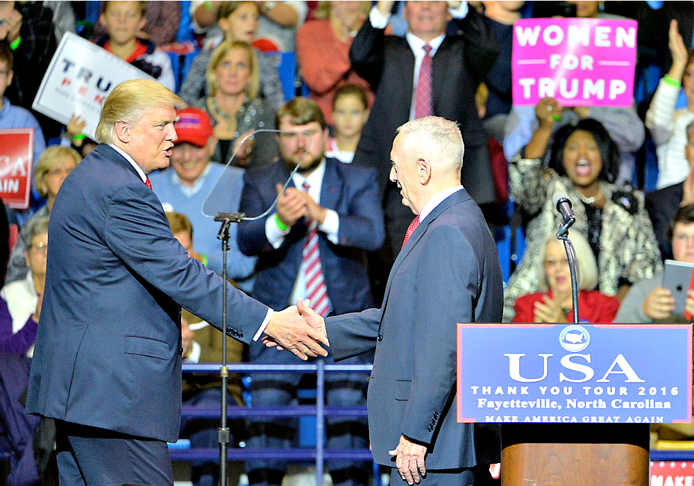 Trump Formally Announces Gen. Mattis for Secretary of Defense: 'Mad Dog ...