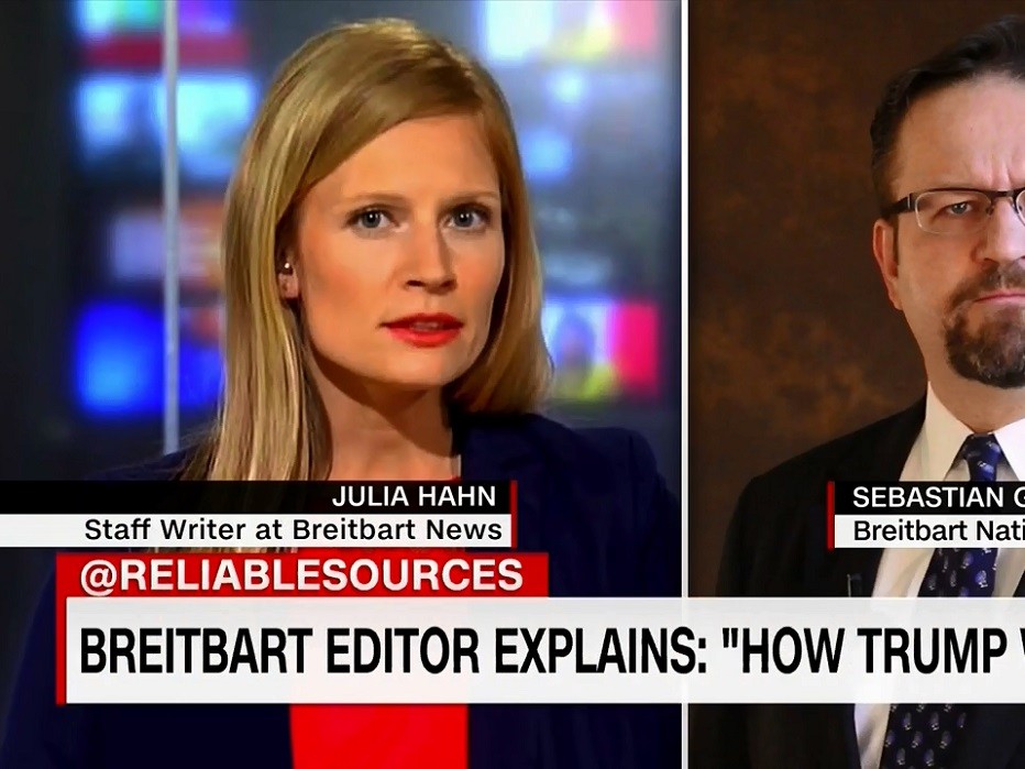 CNN's 'Reliable Sources' Misidentifies Former Breitbart Report Julia ...