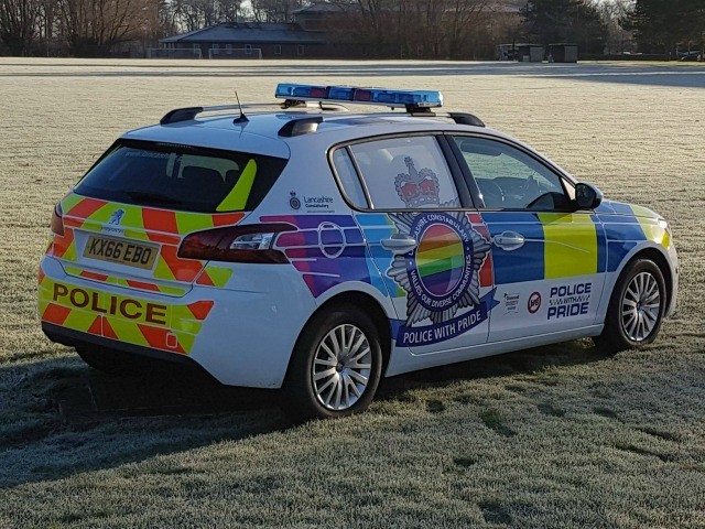 Police Hope LGBT Police Car Will Boost Reporting of ‘Hate Crime’