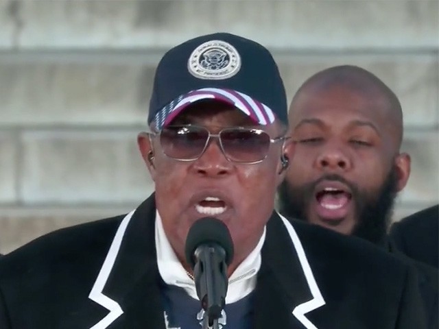 Sam Moore Sings 'America the Beautiful' at Inauguration Concert