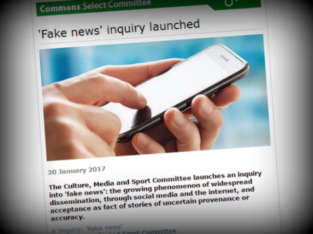 MPs to Investigate 'Fake News' after Populist Victories at the Polls