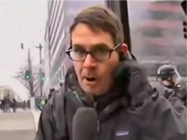 Watch: Fox News' Griff Jenkins, Cameraman Get Caught in Middle of ...