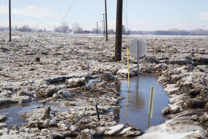 Ice jam breaks, allowing some Idaho flood waters to recede - Breitbart