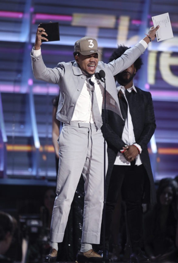 The Latest: Chance the Rapper wins best rap album Grammy - Breitbart