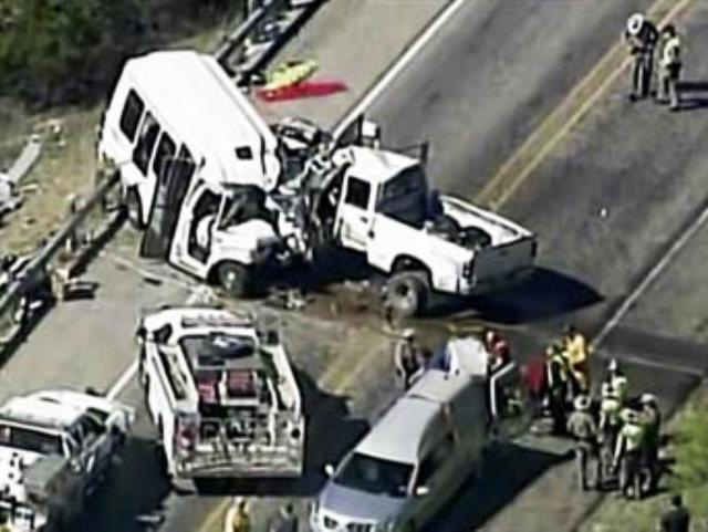 At Least 12 Dead in Texas Church Bus Crash