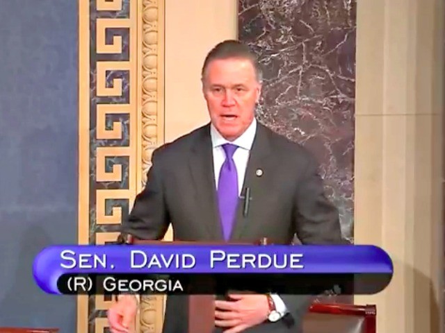 Sen. David Perdue Takes to Senate Floor to Defend AG Jeff Sessions: 'He ...
