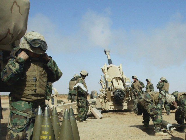 U.S. Marines Corps Artillery Battery Deployed to Syria