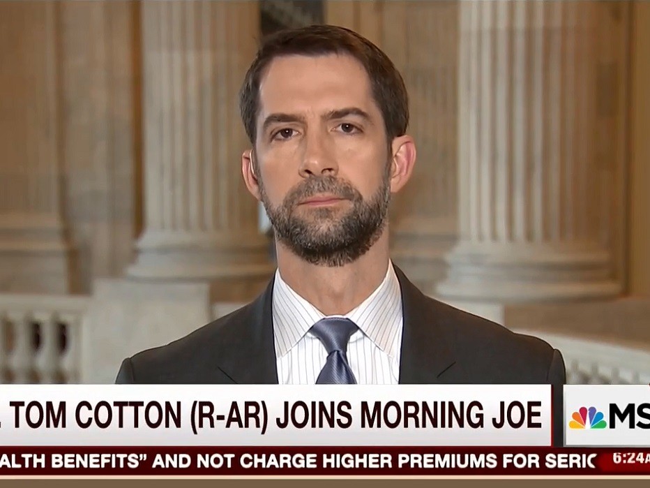 Tom Cotton: 'Bashar al-Assad Must Ultimately Go'
