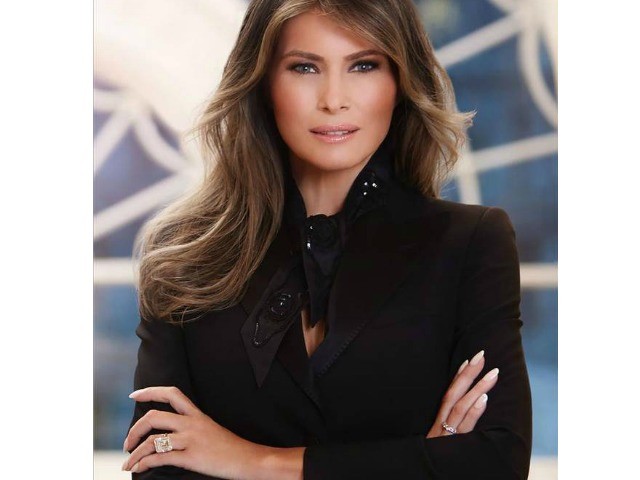 White House Releases First Official Photo of First Lady Melania Trump
