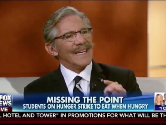 Geraldo Rips Yale Student 'Symbolic Hunger Strike' --- Everything Wrong ...